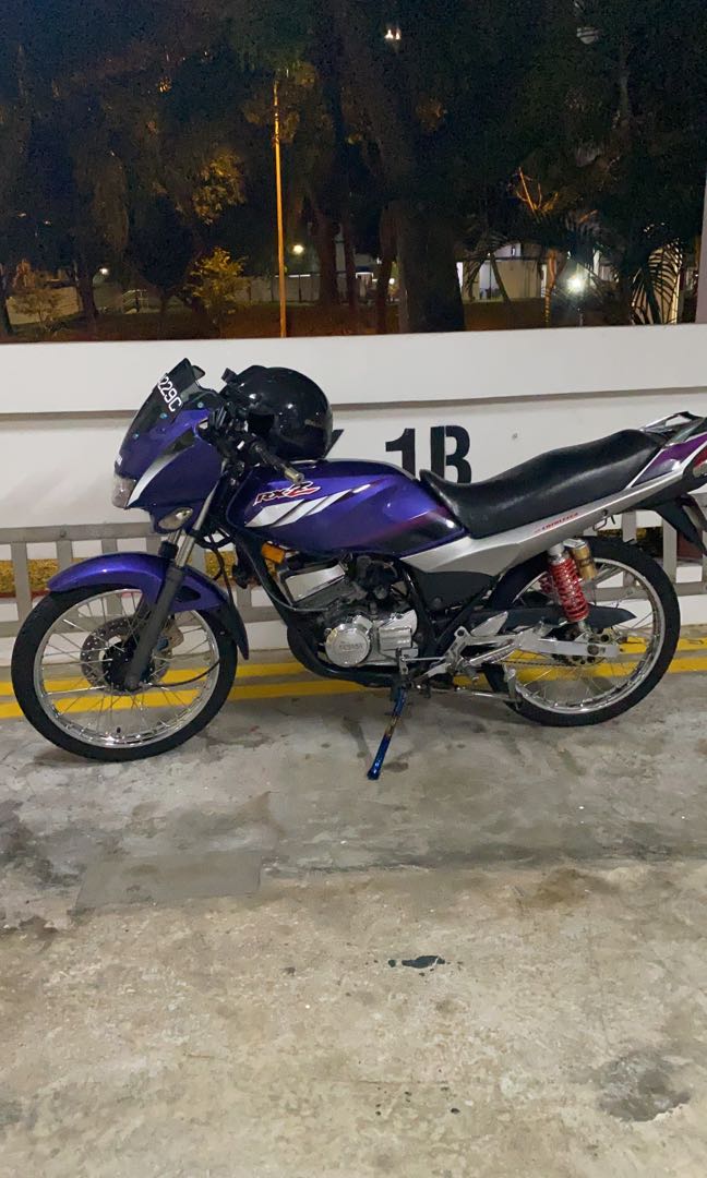 Rxz union cycle rims, Motorcycles, Motorcycle Accessories on Carousell