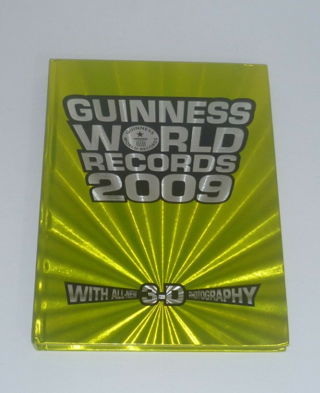 Book - Sales !! Guinness World Records 2009 with All-New 3-D ...