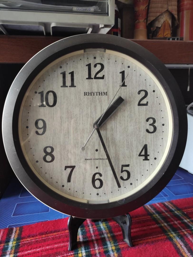 Seiko Citizen Casio Atomic Radio Wave Controlled Wall Clock, Furniture ...