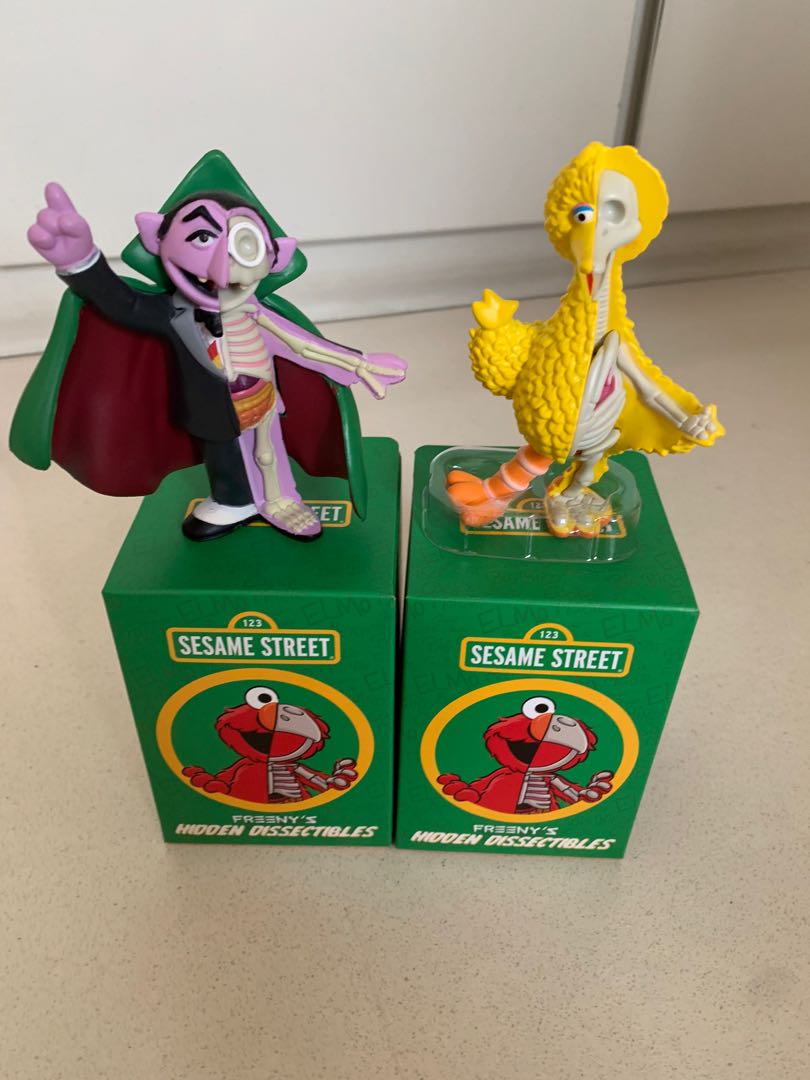 Sesame Street dissectibles figurines, Hobbies & Toys, Toys & Games on ...