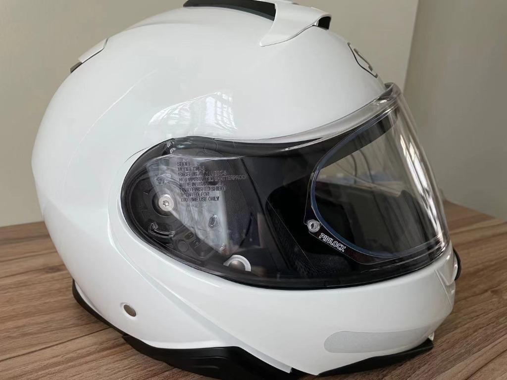 SHOEI NEOTEC 2 M With Bluetooth Headset, Motorcycles, Motorcycle ...
