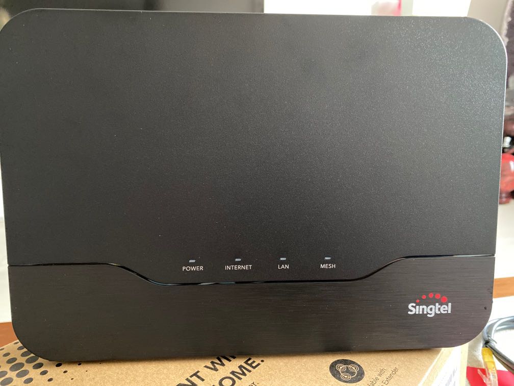 Singtel Mesh Router, Computers & Tech, Parts & Accessories, Networking ...
