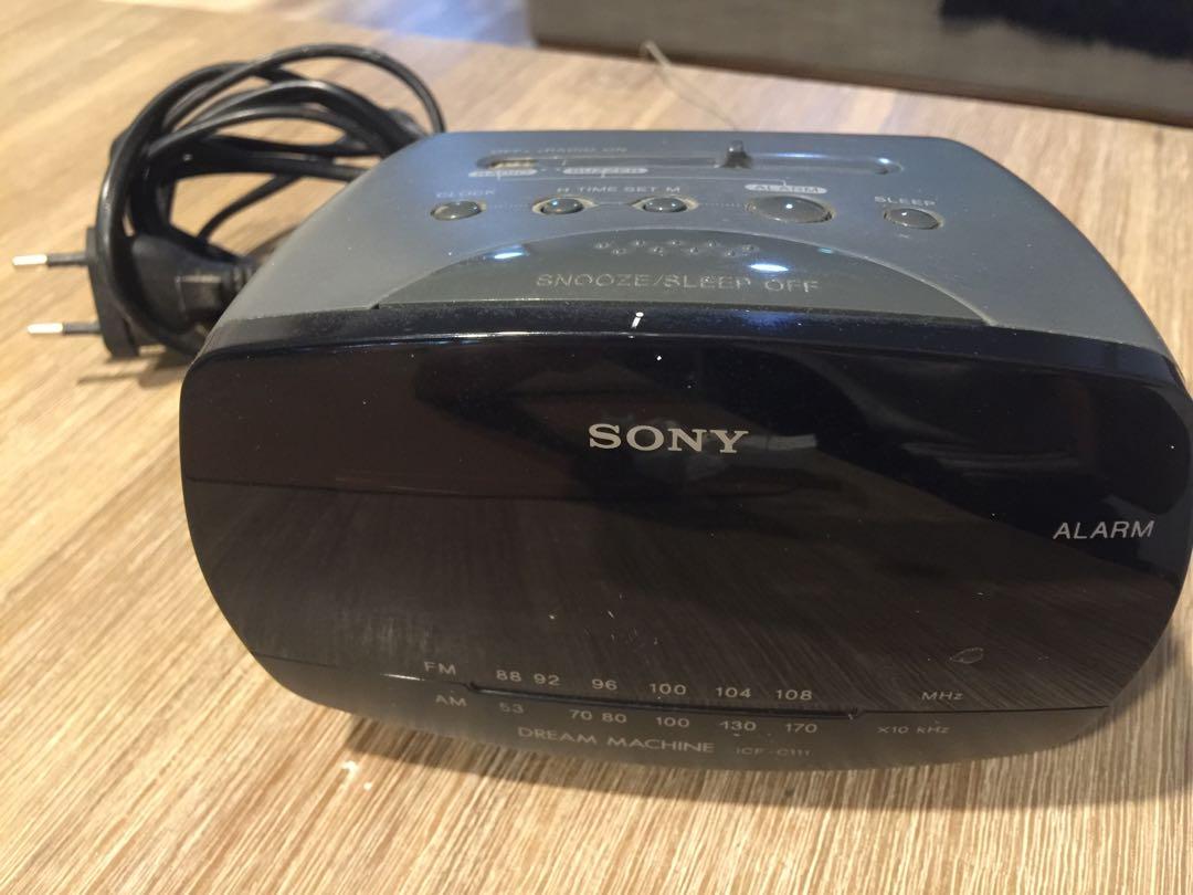 Sony alarm clock, Furniture & Home Living, Home Decor, Clocks on Carousell