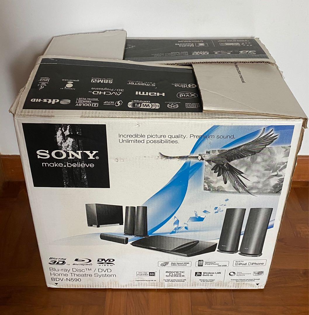 Sony BDV-N590 Blu Ray 5.1 Systems, TV & Home Appliances, TV ...