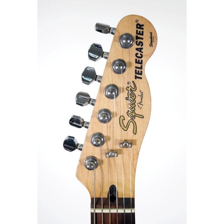 Squier by Fender Standard Fat Telecaster Yellow Electric Guitar Tele ...