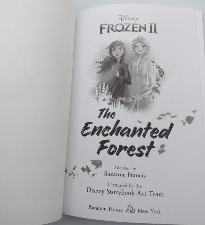 SUZANNE FRANCIS The Enchanted Forest Disney Frozen 2 Paperback Children ...