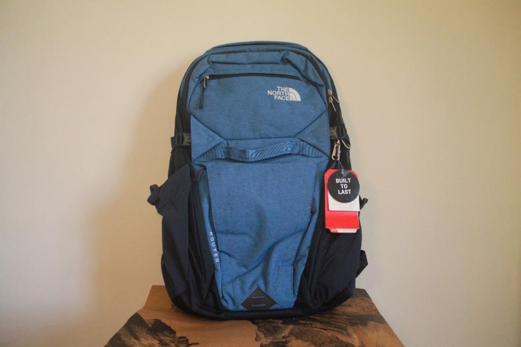 The North Face® Router Backpack (Authentic), Men's Fashion, Bags ...