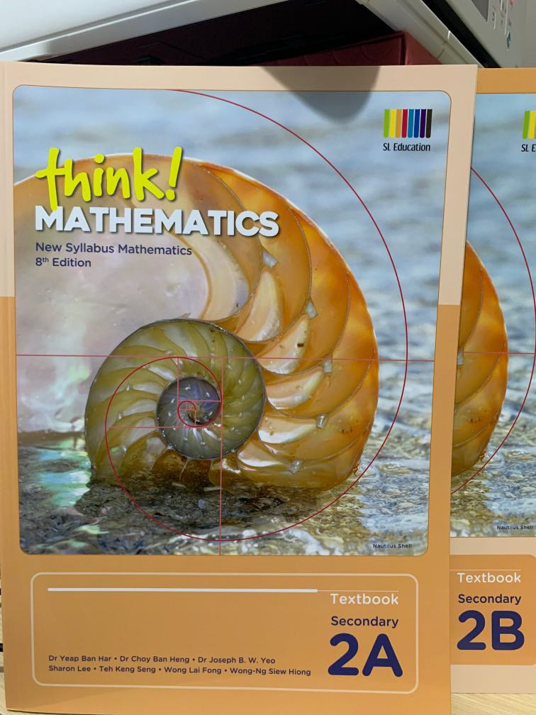 think! Mathematics Textbook Secondary 2A and 2B, Hobbies & Toys, Books ...