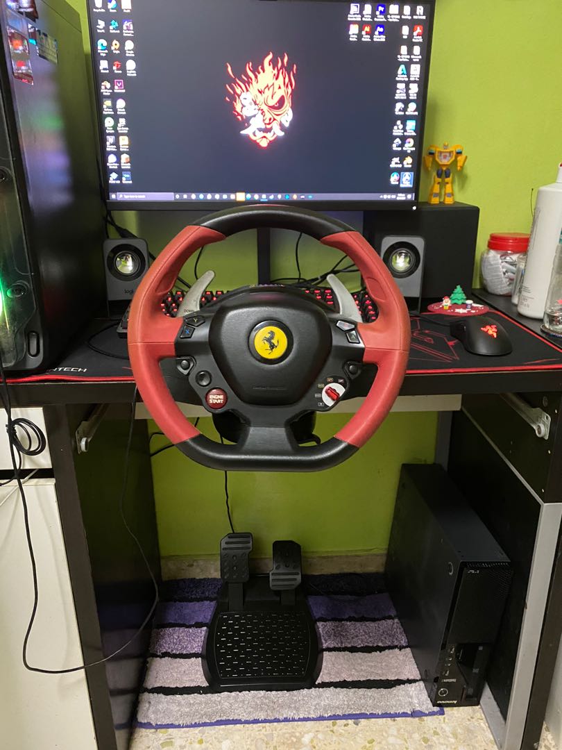 Thrustmaster 458 spider italia, Video Gaming, Video Game Consoles ...
