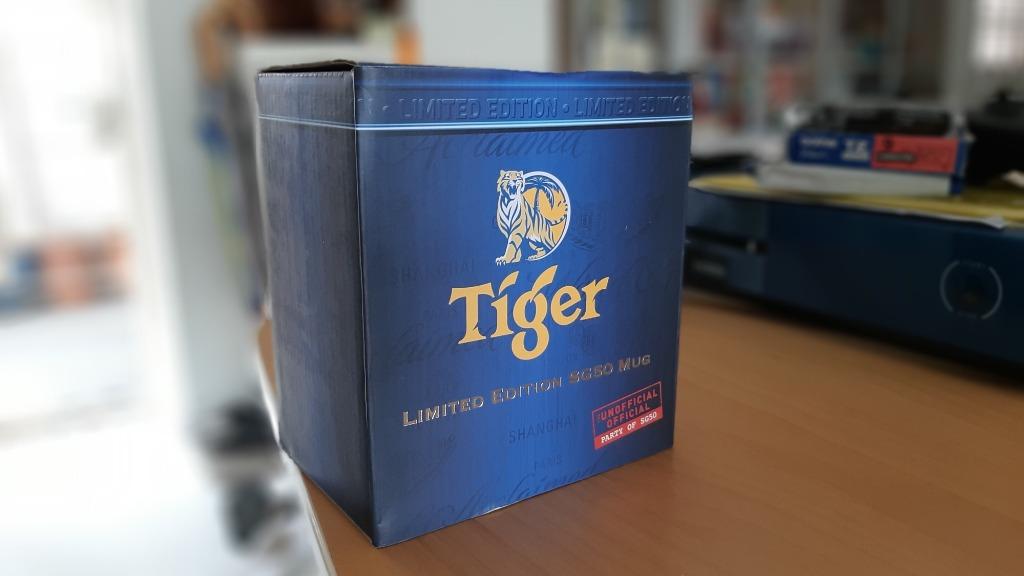Tiger Beer Limited Edition SG50 Mug, Food & Drinks, Alcoholic Beverages ...