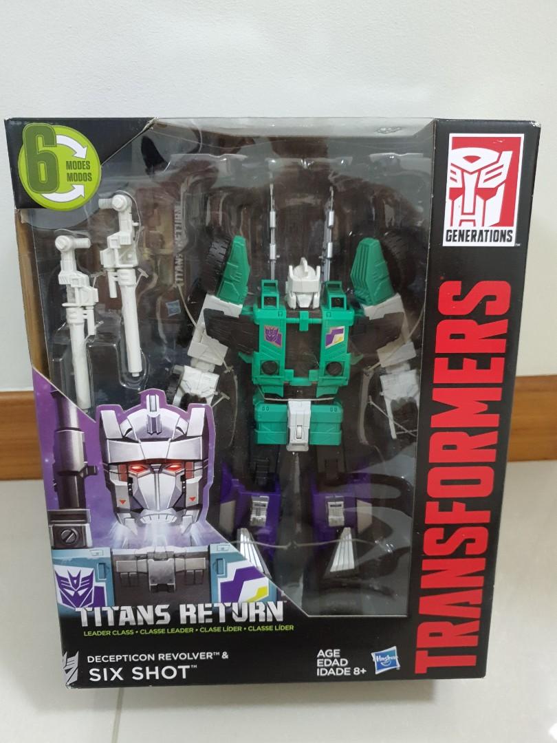TRANSFORMER TITANS RETURN DECEPTICON REVOLVER SIX SHOT, Hobbies & Toys ...