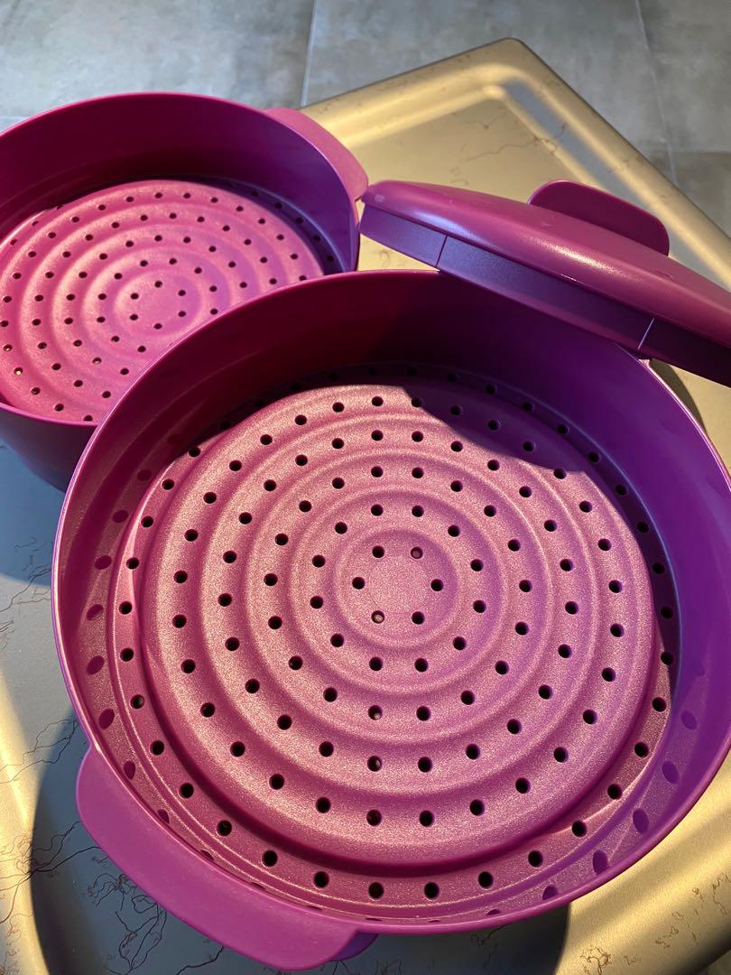 Tupperware Steamer 3 Tier, Furniture & Home Living, Kitchenware ...