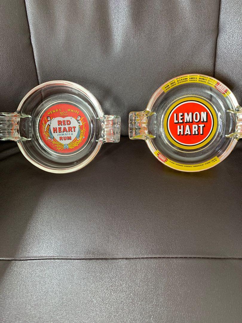 Vintage Lemon Hart rum ashtrays, Hobbies & Toys, Memorabilia ...