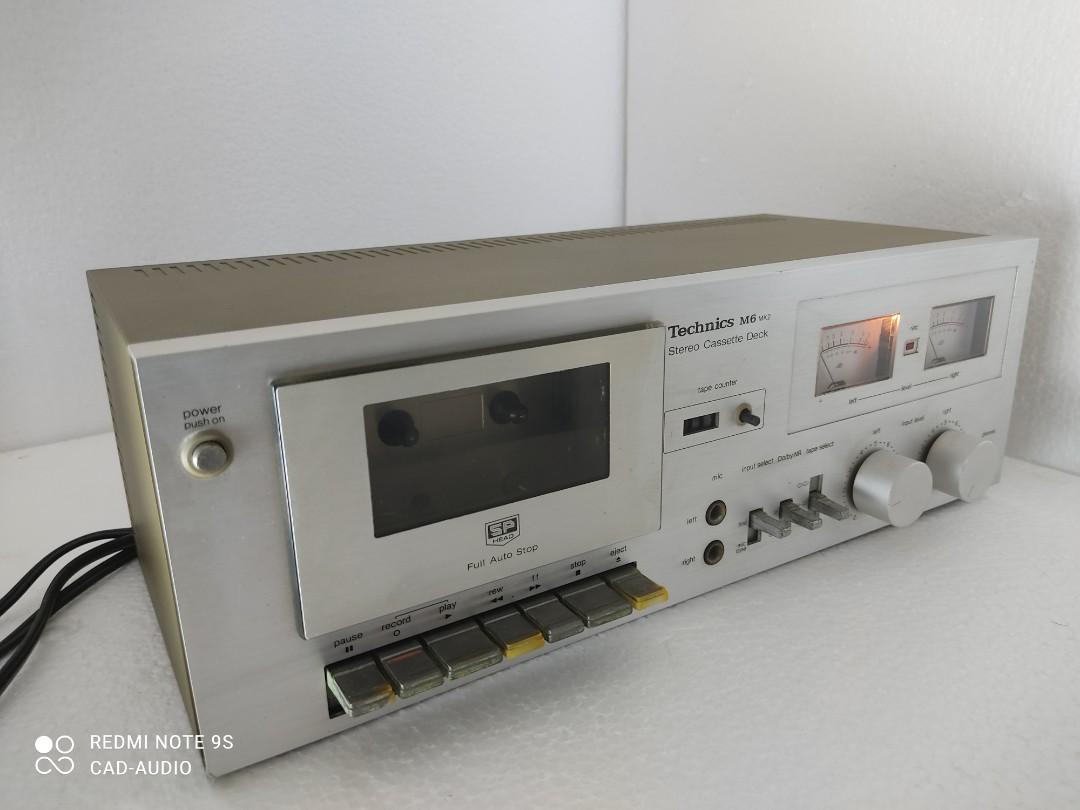 Vintage Technics M6 MKII Japan Stereo Single Cassette Deck, Audio ...
