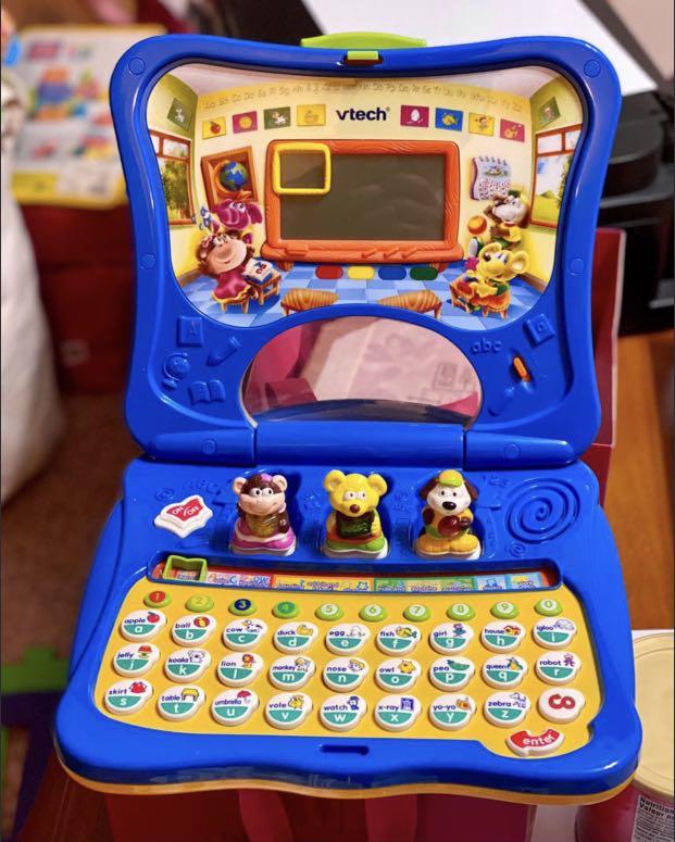 Vtech Letter Fun Laptop 字母趣味學習電腦, 兒童＆孕婦用品, 嬰兒玩具 - Carousell