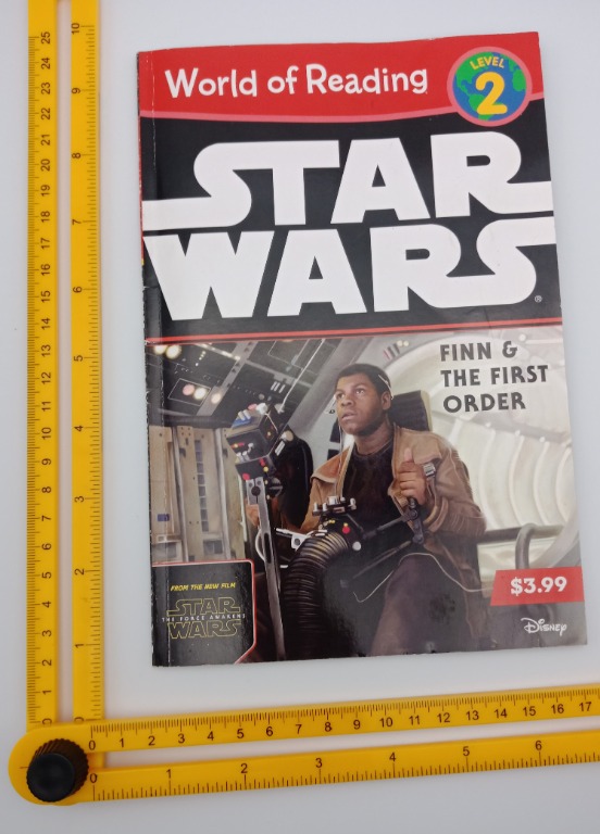 DISNEY LUCAS FILMS PRESS World of Reading Star Wars Finn & the First ...