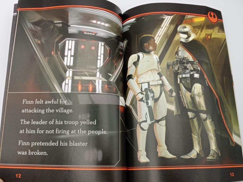 DISNEY LUCAS FILMS PRESS World of Reading Star Wars Finn & the First ...