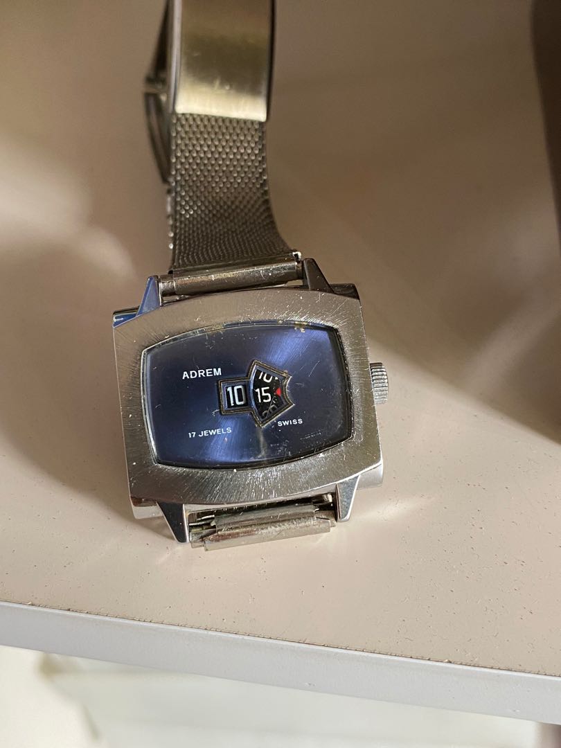 1970s Adrem Mechanical Digital watch 17J, Mobile Phones & Gadgets ...