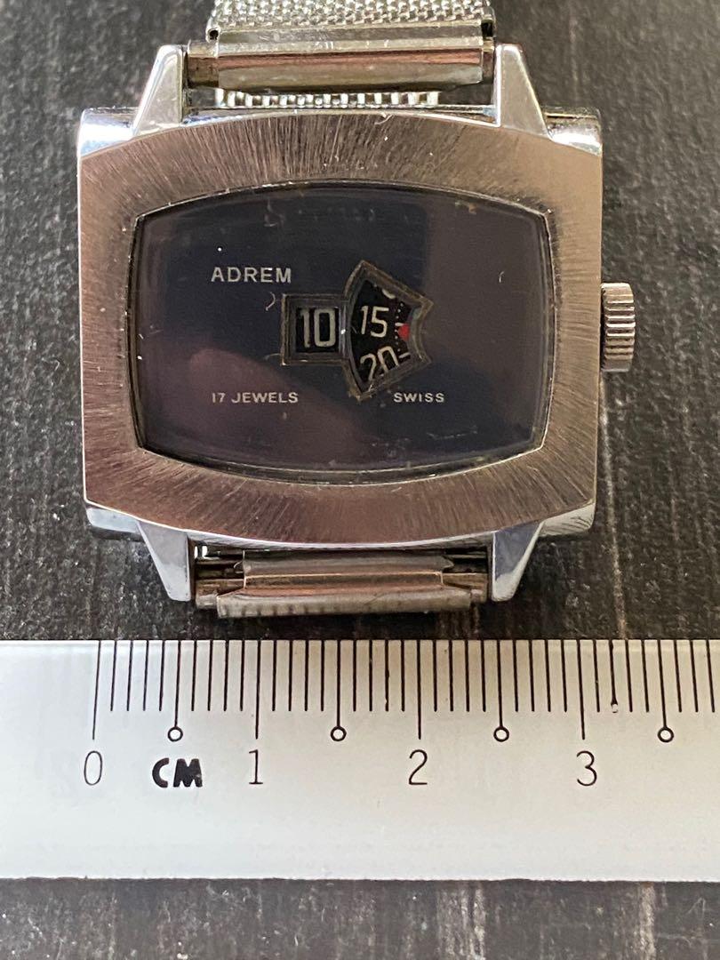 1970s Adrem Mechanical Digital watch 17J, Mobile Phones & Gadgets ...