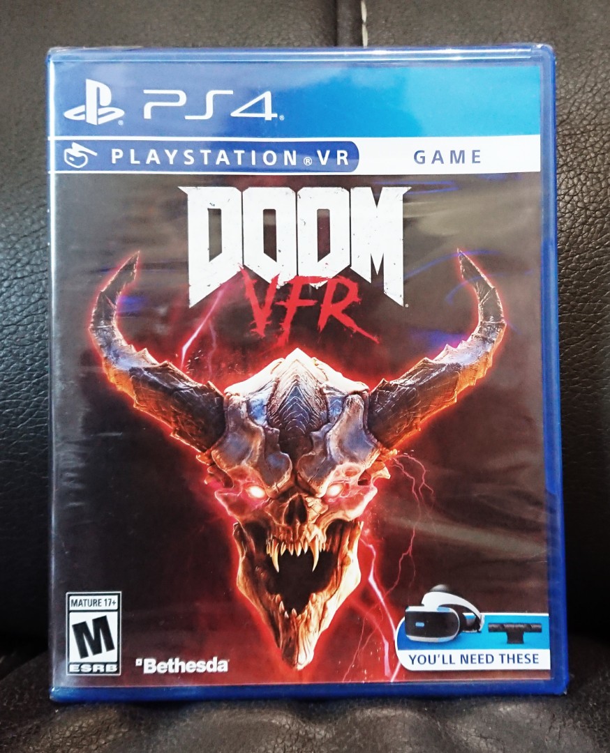 ((全新)) PS4 PSVR 遊戲 - DOOM VFR 毀滅戰士 VR版 支援 Aim Controller (SONY ...