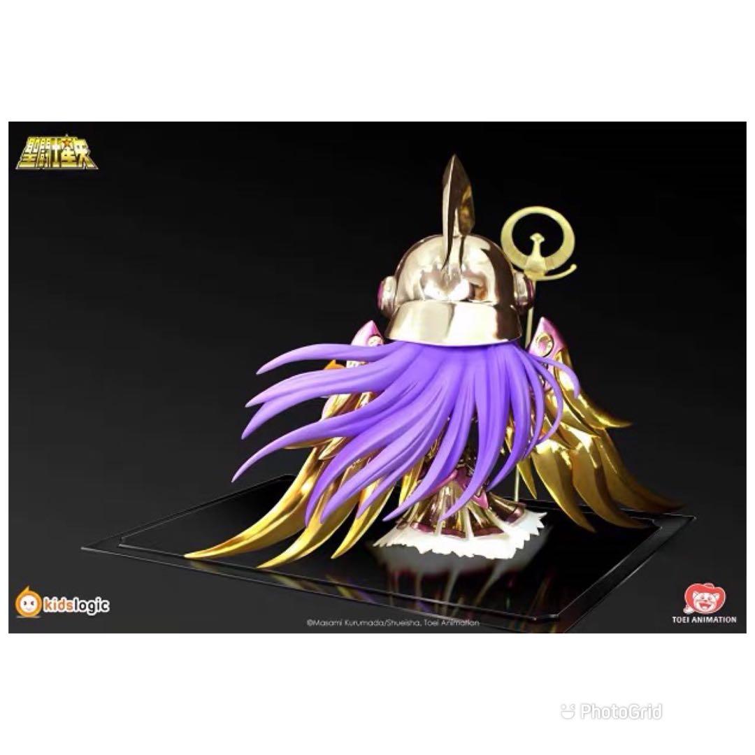 全新未開 kids logic cbc 18k 真金特別版 熱血童盟 雅典娜 聖鬥士星矢 神聖衣 女神 城戶沙織 宇宙燃燒, 興趣及遊戲 ...