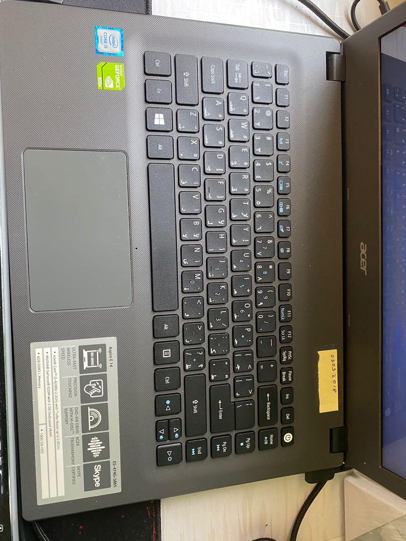 Acer Aspire E 14, Computers & Tech, Laptops & Notebooks on Carousell