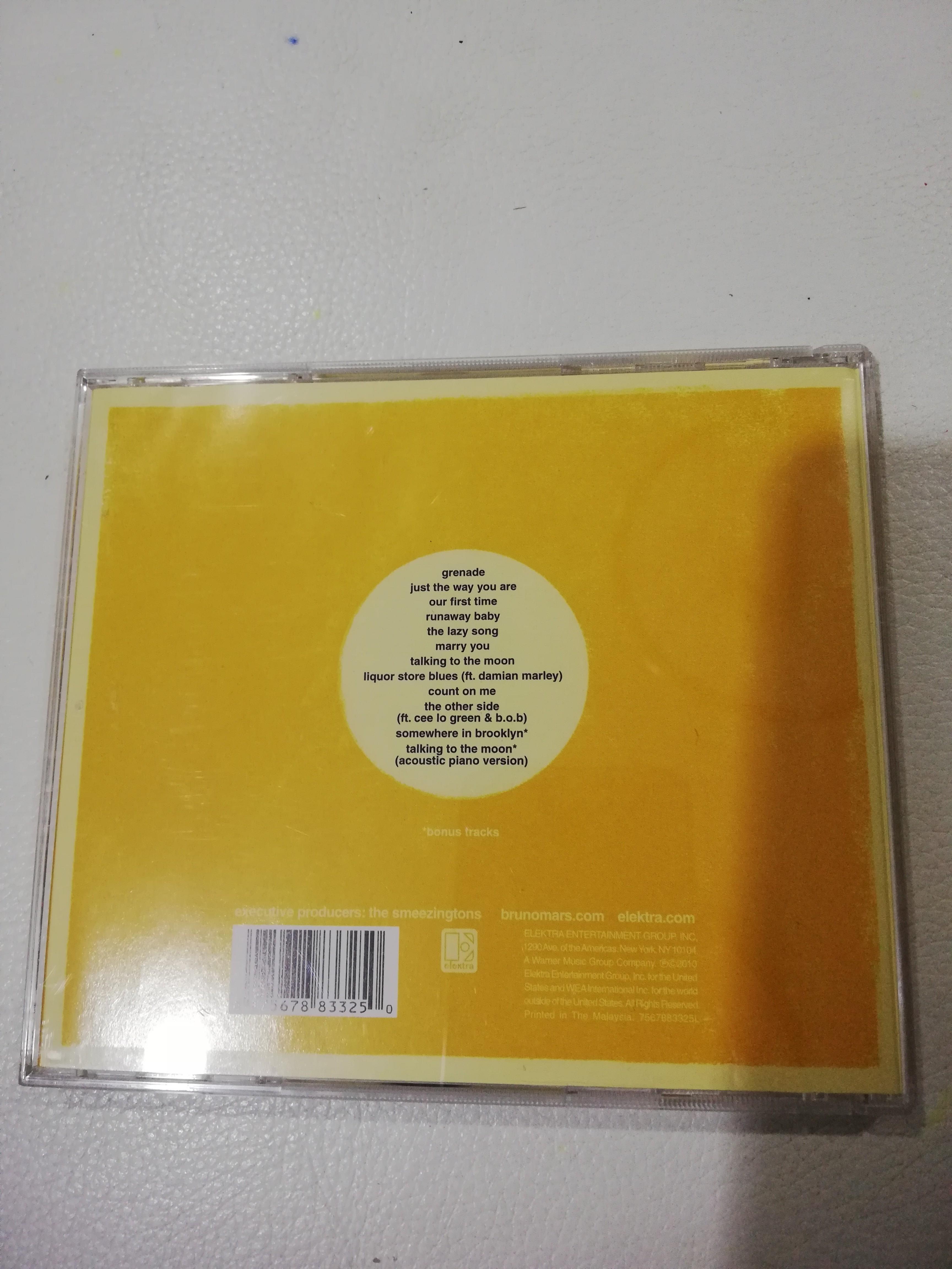 Bruno Mars Doo-Woops & Hooligans, Hobbies & Toys, Music & Media, CDs ...