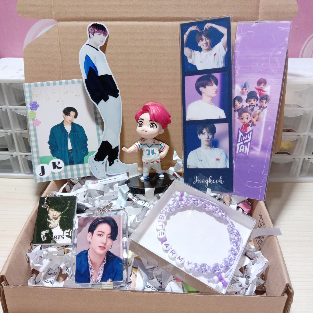 BTS Jungkook Fanmade Kit/Kpop merch Bundle, Hobbies & Toys, Memorabilia ...