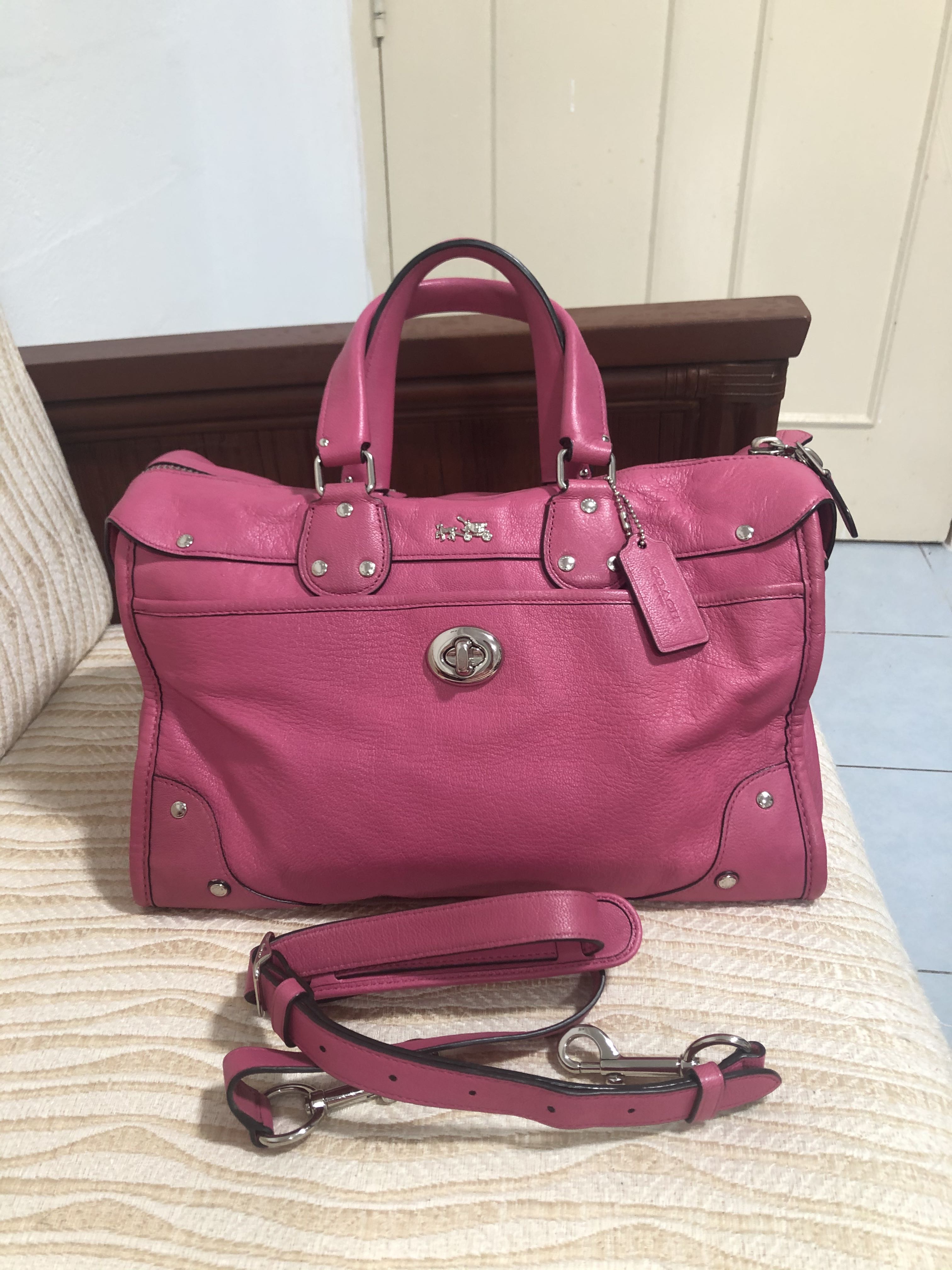 Coach two Way bags ( Authentic), Luxury, Bags & Wallets on Carousell