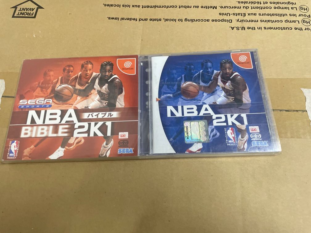 DC NBA 2K1 限量版, 電子遊戲, 遊戲機配件, 遊戲禮物卡及帳戶 - Carousell