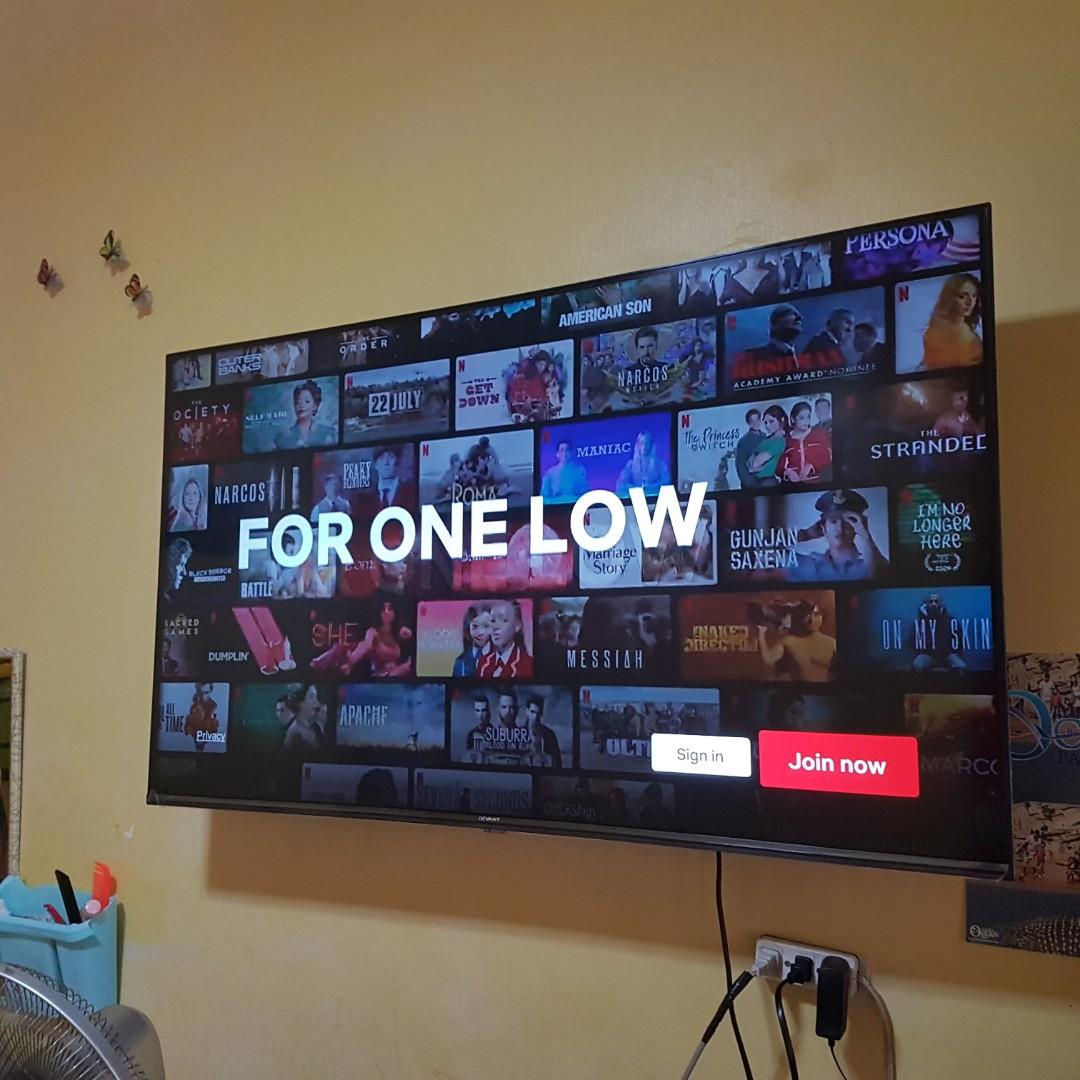 Devant Smart 4K UHV Tv 55 inches, TV & Home Appliances, TV ...