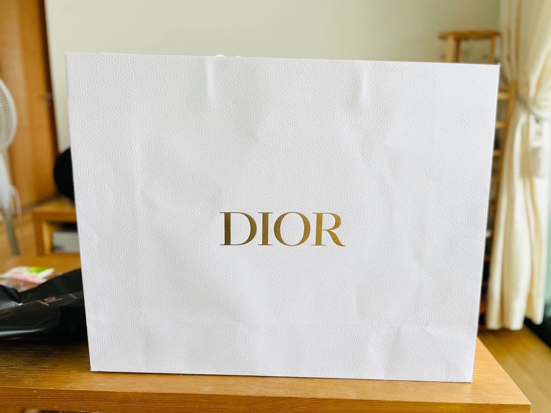 Dior paper bag, Luxury, Bags & Wallets on Carousell