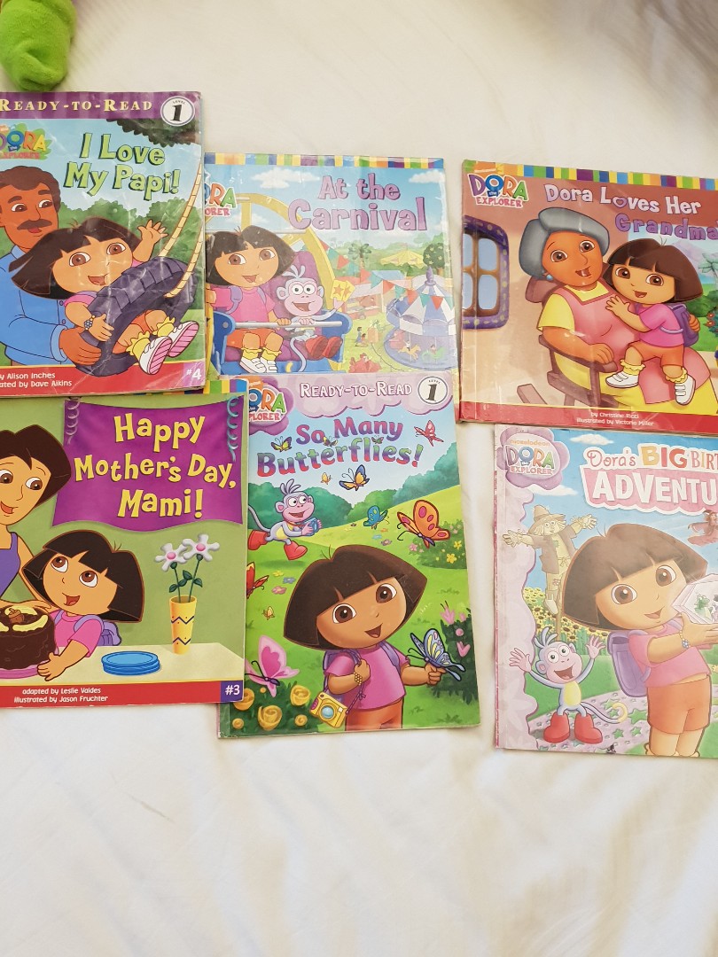 Dora story book set, Hobbies & Toys, Books & Magazines, Children's ...