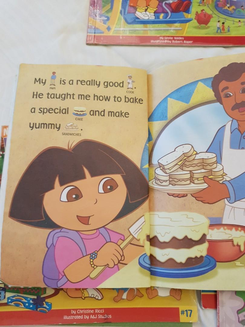 Dora story book set, Hobbies & Toys, Books & Magazines, Children's ...