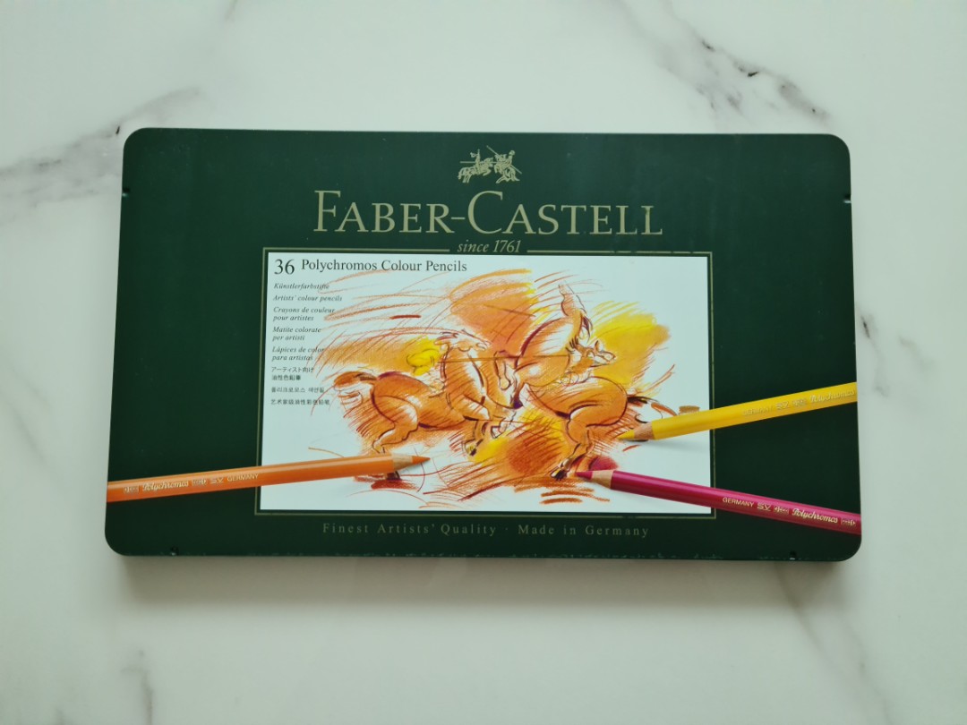 Faber-Castell 36 Polychromos Colour Pencils, Hobbies & Toys, Stationery ...