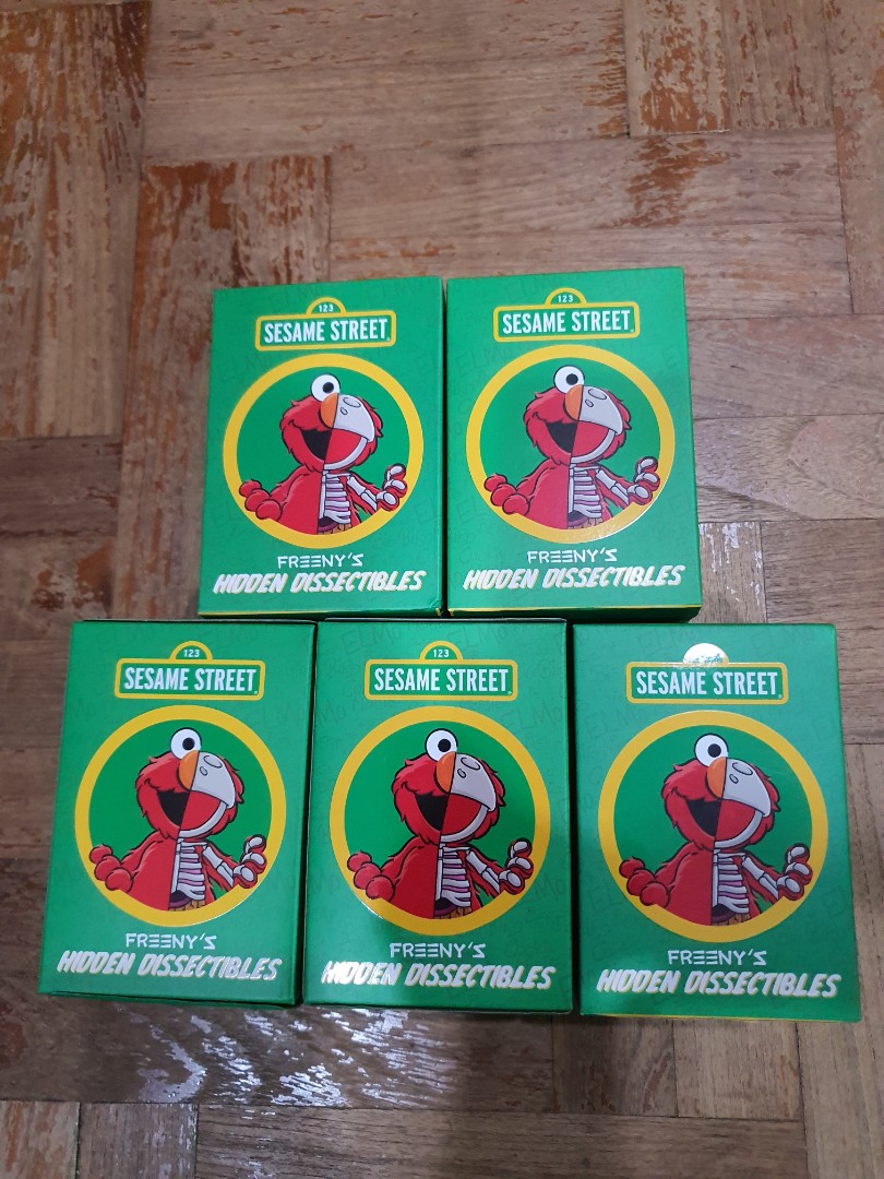 Freeny's hidden dissectible: sesame street, Hobbies & Toys, Toys ...