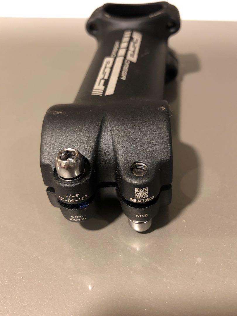 FSA OMEGA STEM 100mm, Sports Equipment, Bicycles & Parts, Bicycles on ...