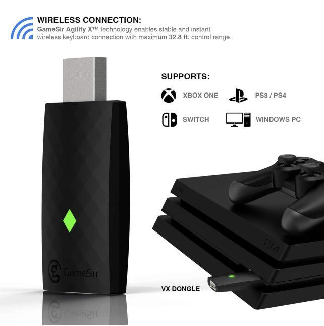 GameSir VX Aimswitch Keyboard and Mouse Adapter for PS4/ Xbox One ...