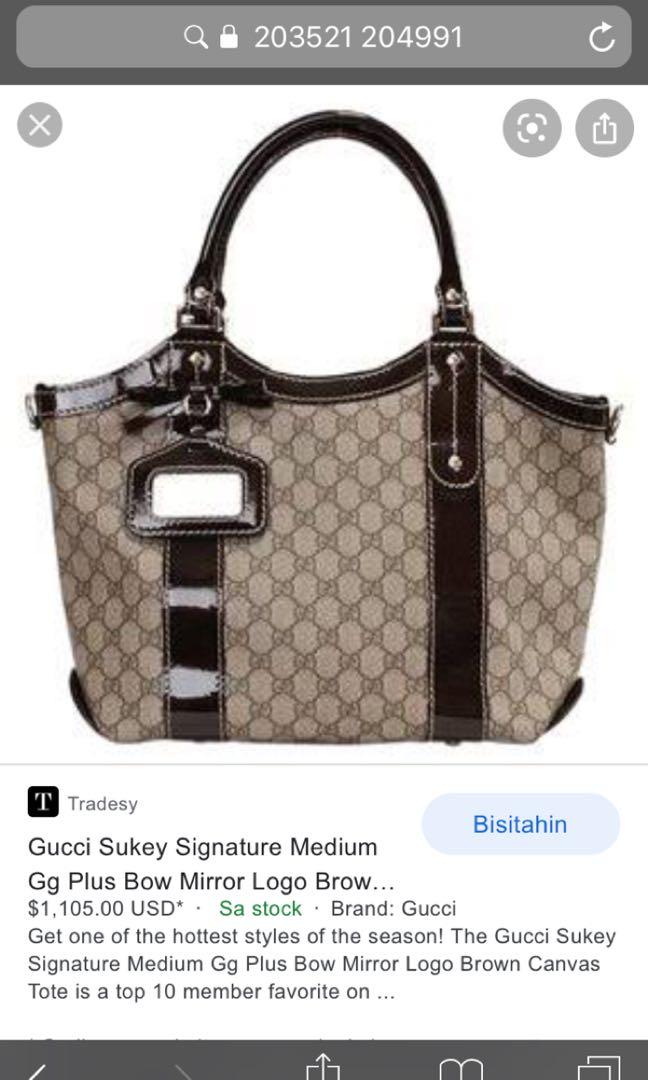 Gucci mono original, Luxury, Bags & Wallets on Carousell