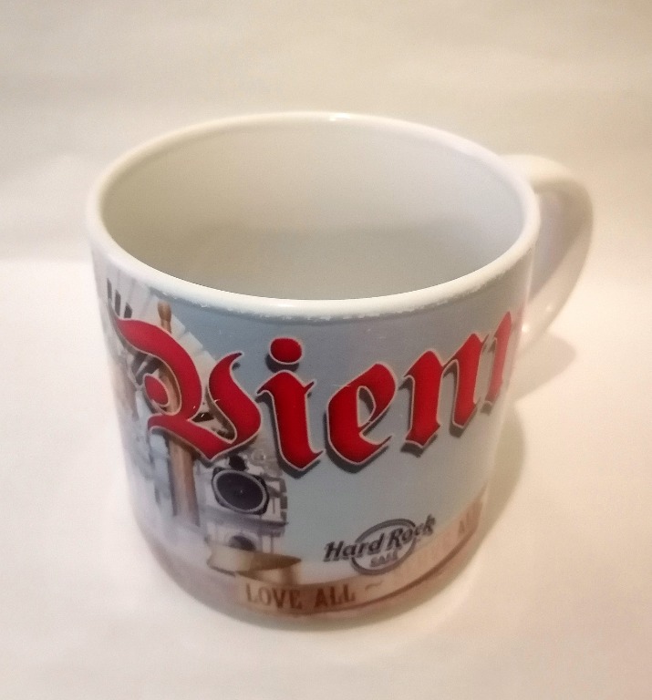 Hard Rock Vienna Mug Cup / Cawan Austria, Hobbies & Toys, Collectibles ...