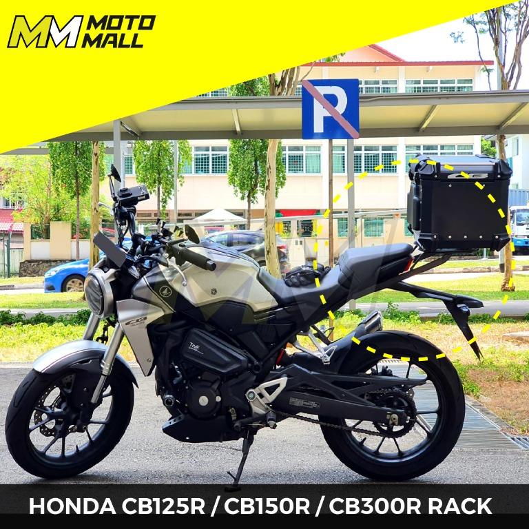Honda CB150R / CB125R / CB300R Top Box / Luggage Rack, Motorcycles ...