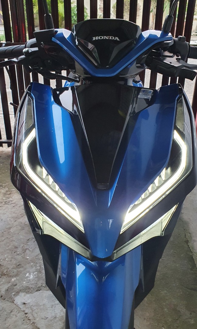 Honda Click V2 125 Blue, Motorbikes, Motorbikes for Sale on Carousell