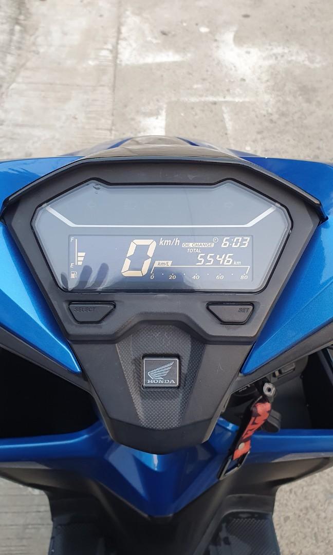 Honda Click V2 125 Blue, Motorbikes, Motorbikes for Sale on Carousell
