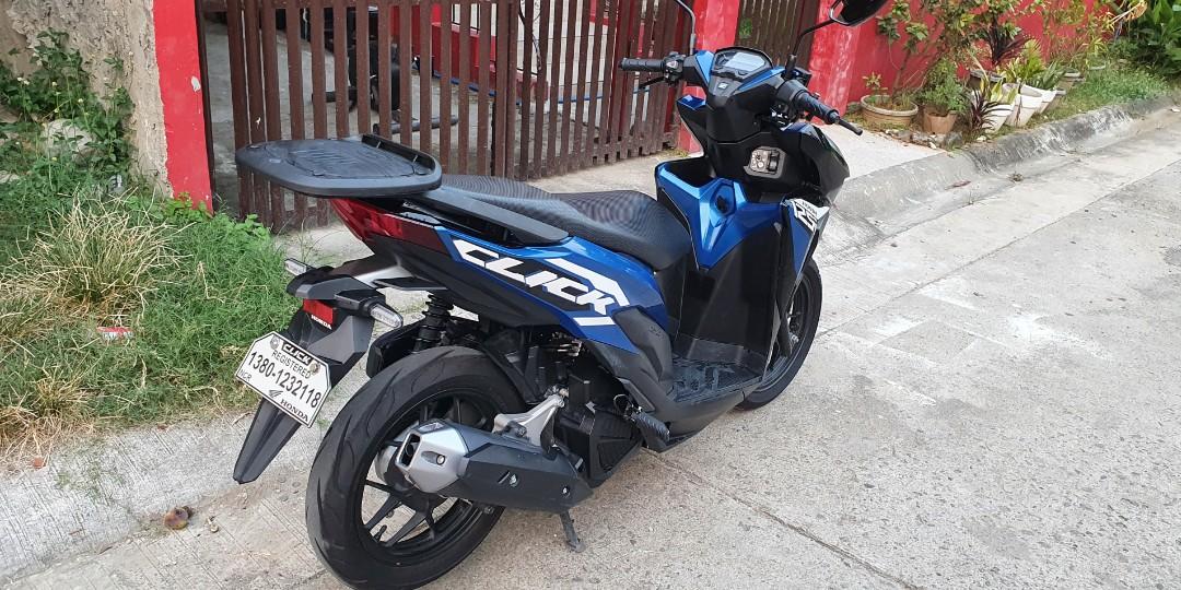 Honda Click V2 125 Blue, Motorbikes, Motorbikes for Sale on Carousell