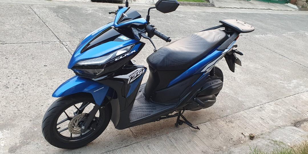 Honda Click V2 125 Blue, Motorbikes, Motorbikes for Sale on Carousell