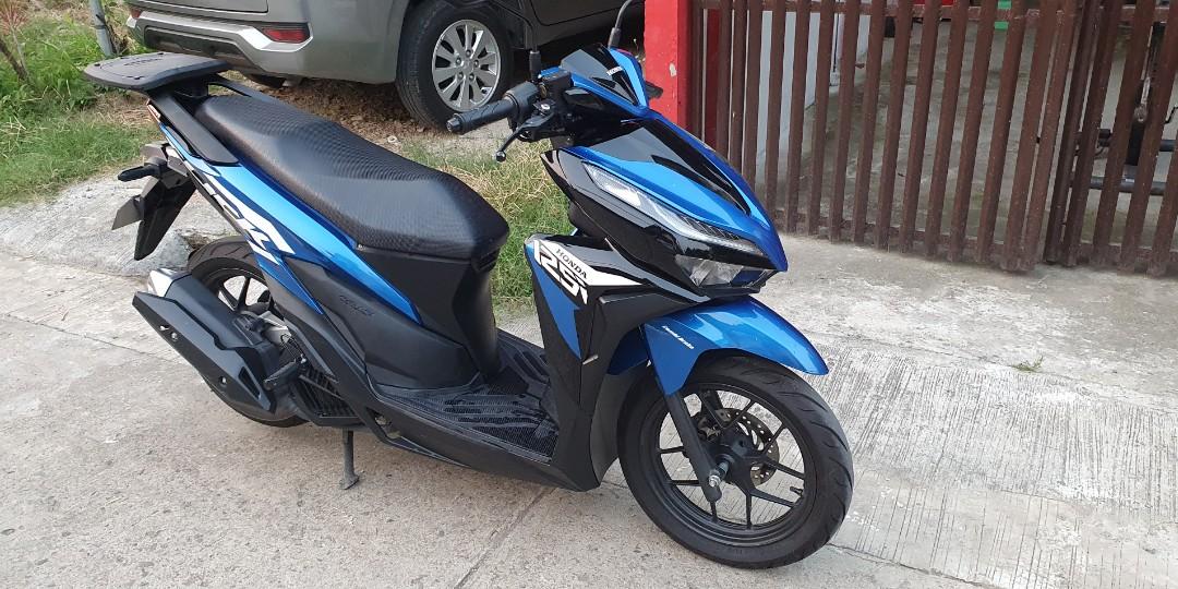 Honda Click V2 125 Blue, Motorbikes, Motorbikes for Sale on Carousell