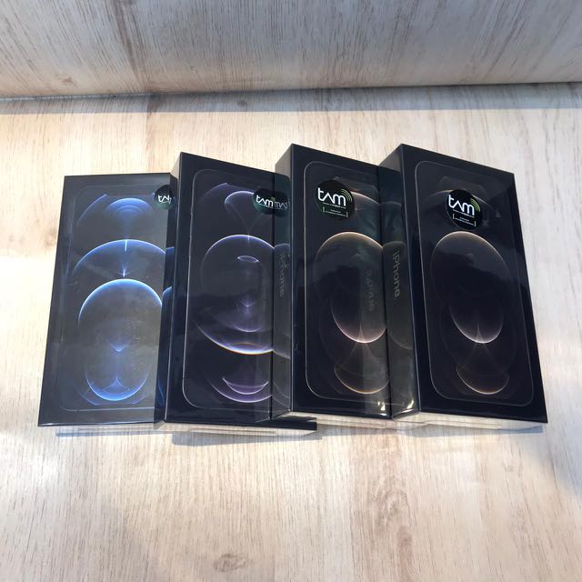IBOX Iphone 12 Pro Max 256gb Grs Resmi Indonesia New, Telepon Seluler ...