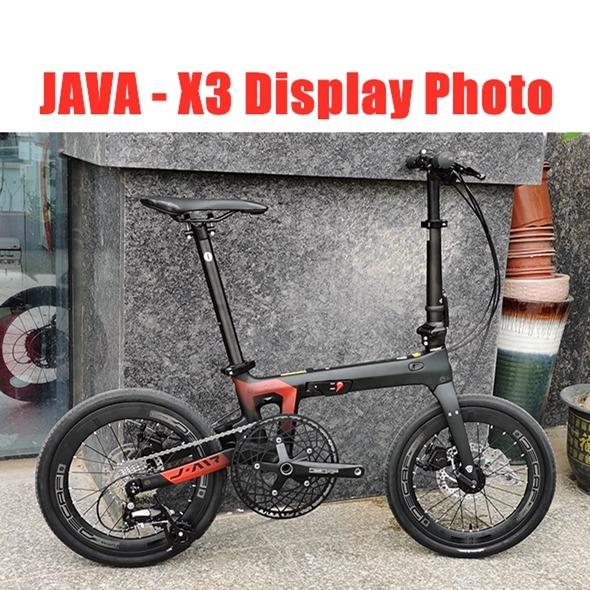 Java X3 folding bike | foldable bike | foldable bicycle | folding bicycle - Carbon fiber ...