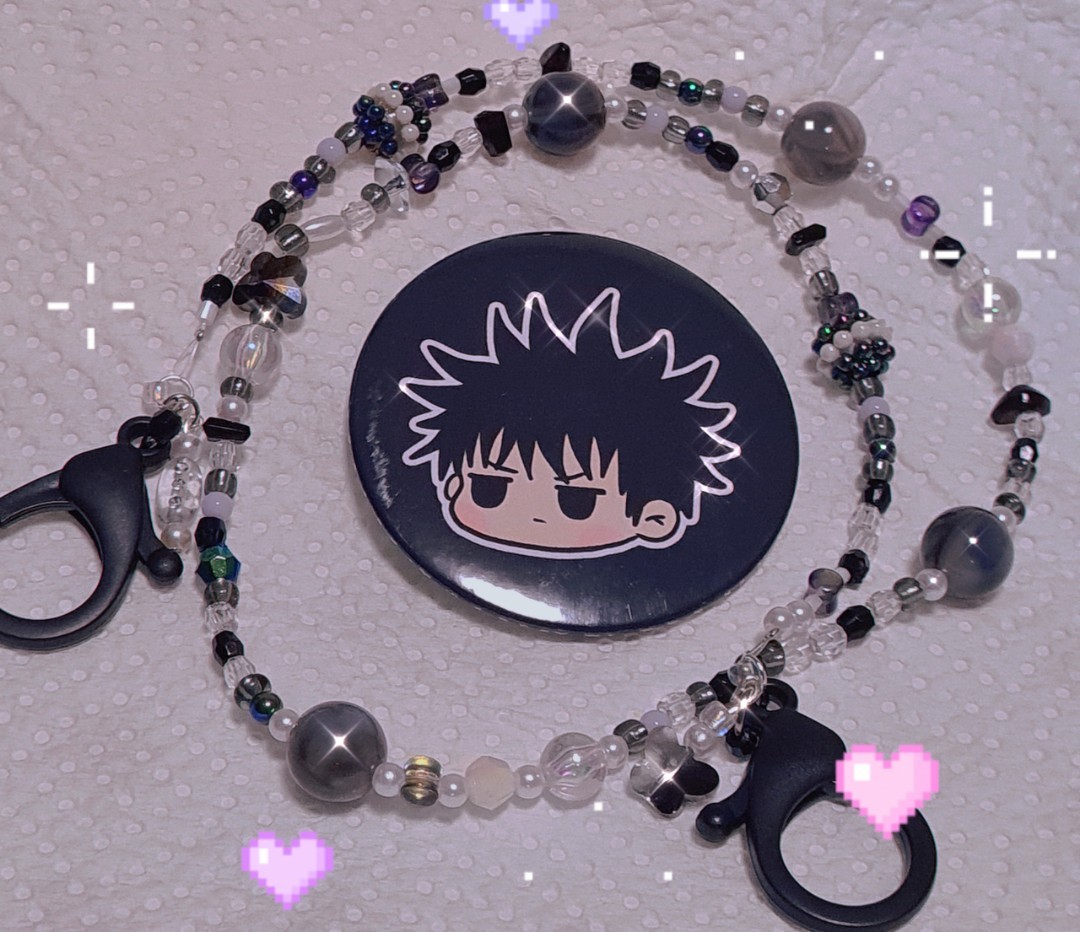 Jujutsu Kaisen JJK Mask Chain Merchandise, Women's Fashion, Watches ...