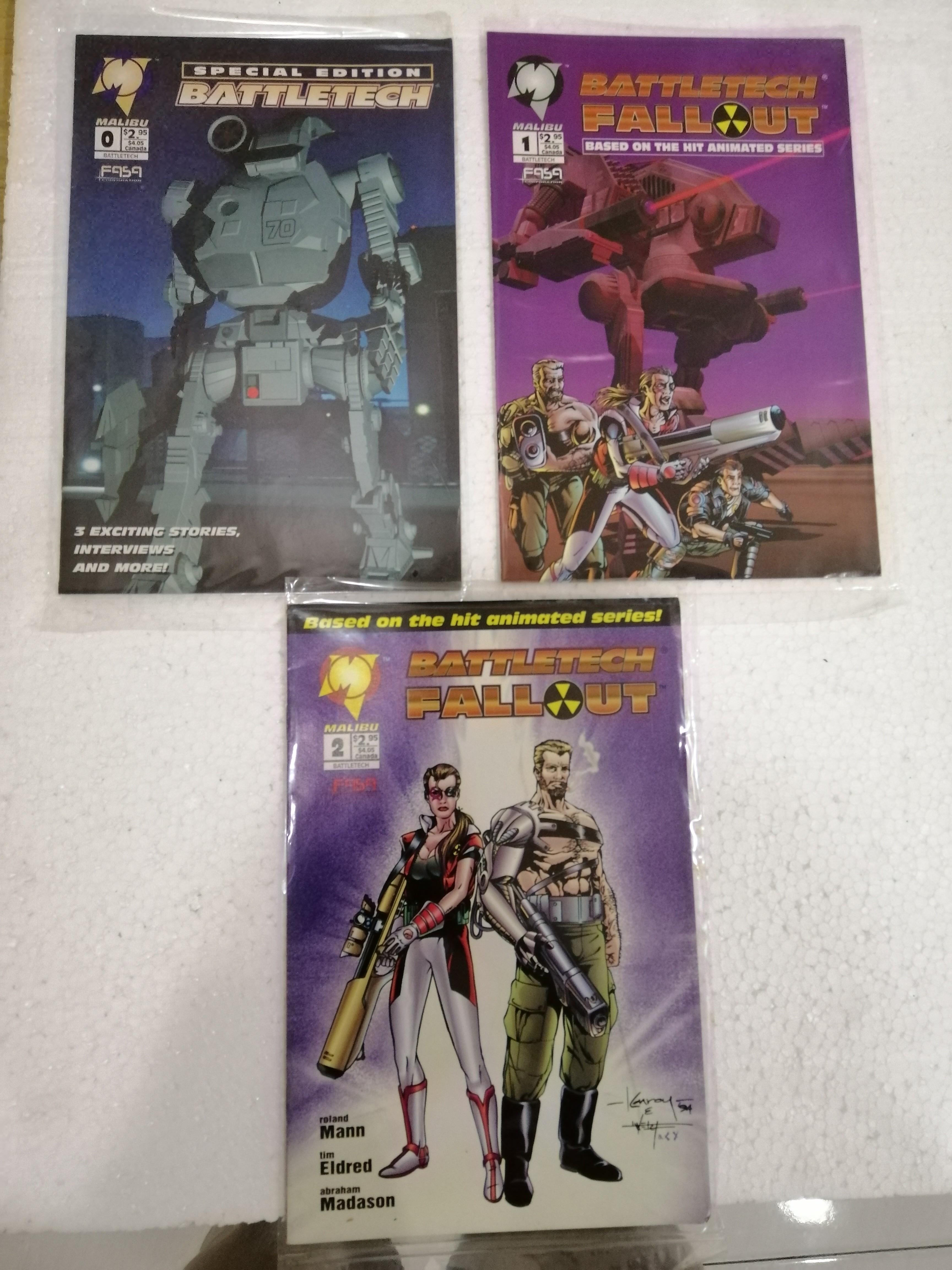 Komik battletech fallout, Hobbies & Toys, Books & Magazines, Comics & Manga on Carousell
